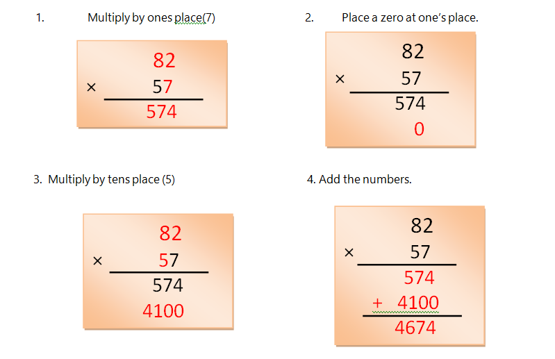 Multiply 2 Digit by 2 Digit Numbers Grade 5 | Net Explanations